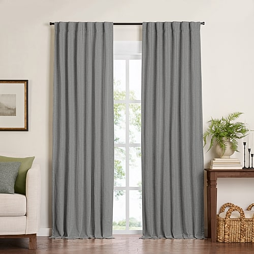 Click here for Elrene Home Fashions Harrow Solid Blackout Window... prices