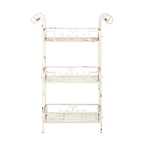 Click here for Pitmann Outdoor 3 Tier Shelf - White prices
