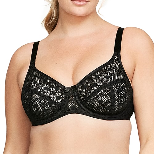 Click here for Glamorise Lace Comfort WonderWire Underwire Bra-98... prices