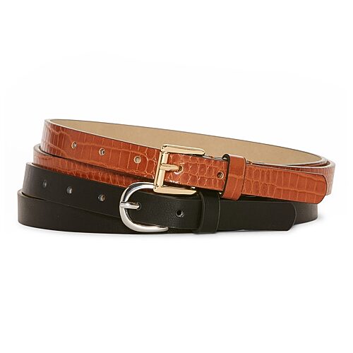 Click here for Liz Claiborne 20mm Plus 2-pc. Womens Belt  2x  Bro... prices