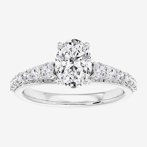Click here for (F / Vs2) Womens 6 1/2 Ct. T.W. Lab Grown White Di... prices