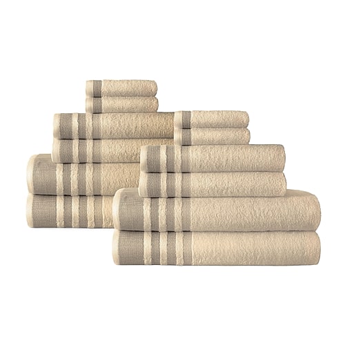 Click here for Home Expressions Stripe 12-pc. Bath Towel Set  One... prices