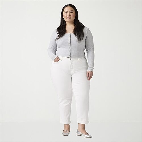 Click here for Levis Womens Plus Boyfriend Jean  20w  Black prices
