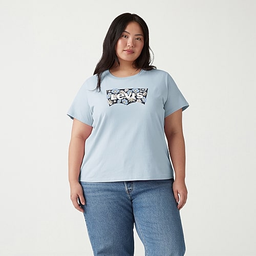 Click here for Levis Womens Plus Short Sleeve Perfect T-Shirt  3x... prices