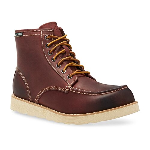 Click here for Eastland Mens Lumber Up Moc Toe Boot Flat Heel Chu... prices