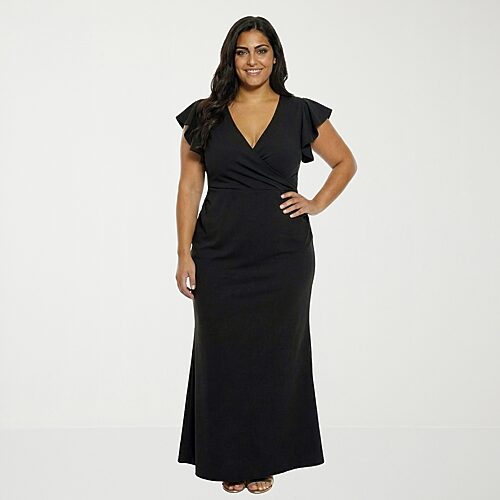 Click here for 24seven Comfort Apparel Plus Size Tulip Hem Faux W... prices