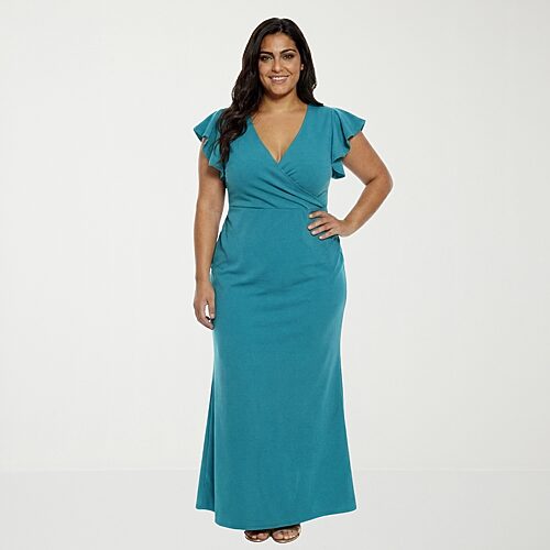 Click here for 24seven Comfort Apparel Plus Size Tulip Hem Faux W... prices