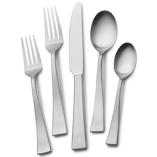 Mikasa Britt 20-pc. Flatware Set  One Size  Gray