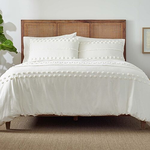 Click here for Blue Loom Hazel 3-pc. Embroidered Duvet Cover Set... prices