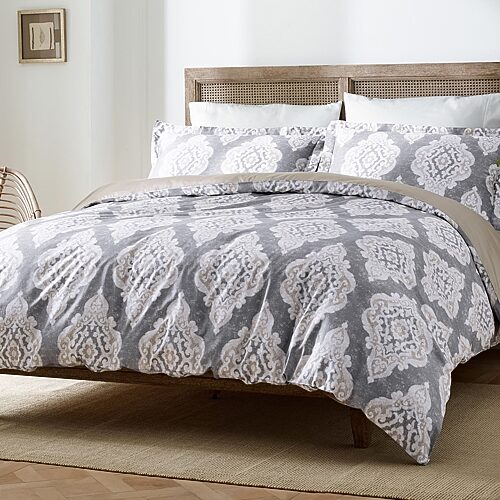 Click here for Blue Loom Zuri 3-pc. Duvet Cover Set  One Size  Gr... prices