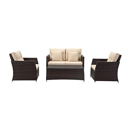 Click here for Safavieh Parry 4-pc. Conversation Set Cushioned  O... prices