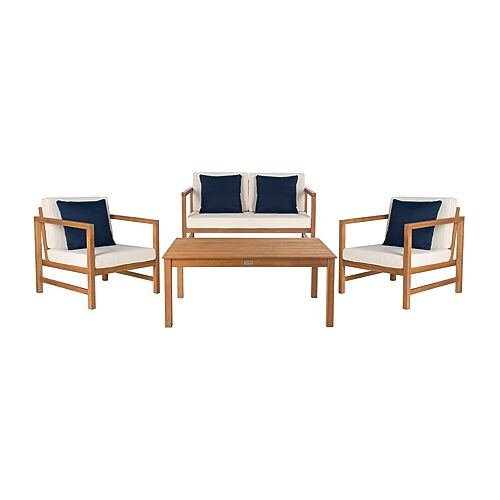 Click here for Safavieh Montez 4-Piece Outdoor Set with Accent Pi... prices