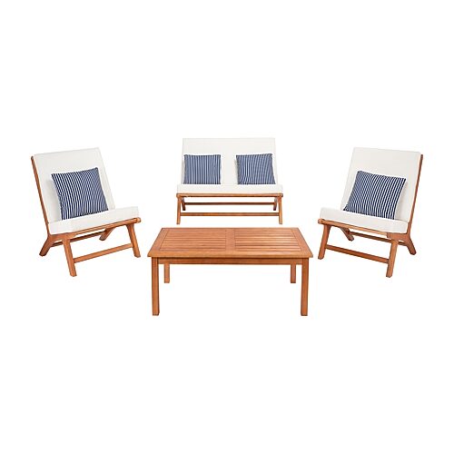 Click here for Chaston 4 Pc Outdoor Living Set - Natural/beige/na... prices