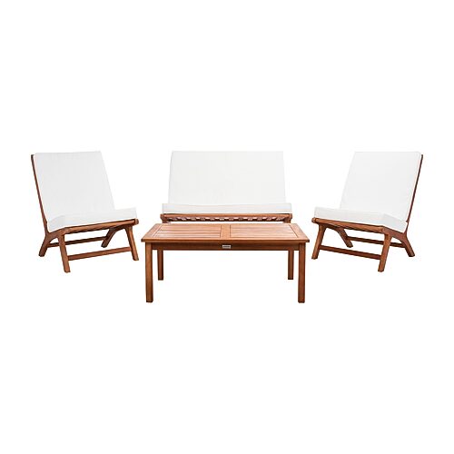 Click here for Chaston 4 Pc Outdoor Living Set - Natural/beige prices