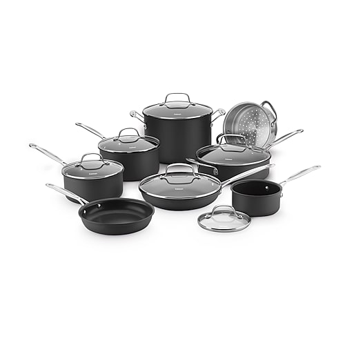 Click here for Cuisinart Chefs Classic 14-pc. Hard Anodized Cookw... prices