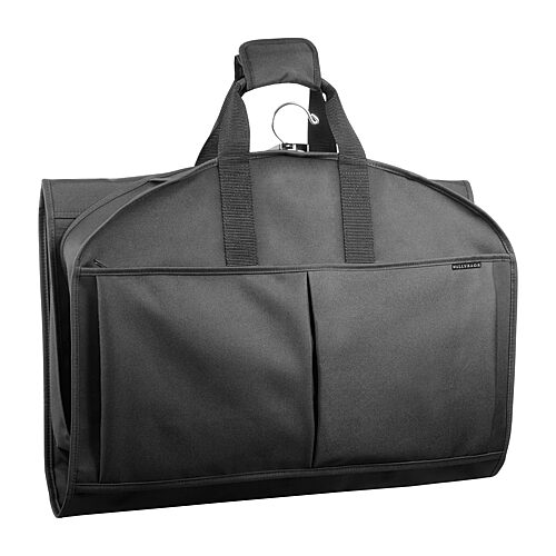 Click here for 48 Deluxe Tri-Fold GarmenTote with Pockets - Black prices