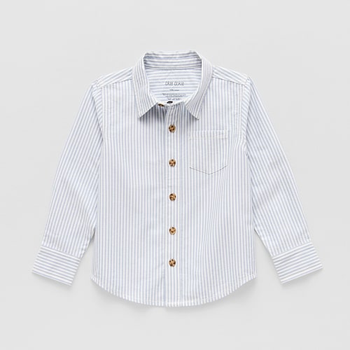 Click here for Okie Dokie Toddler & Little Boys Long Sleeve Regul... prices