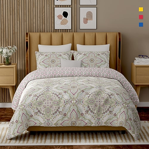 Click here for Color Sense 3-pc. REVERSIBLE Duvet Cover Set  One... prices