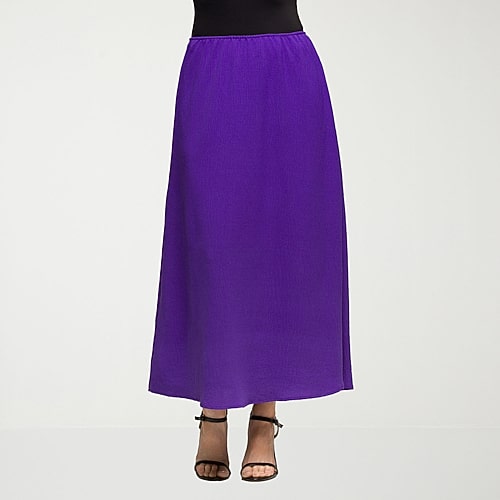 Click here for Womens 24/7 Comfort Apparel Elastic Waist A Line M... prices
