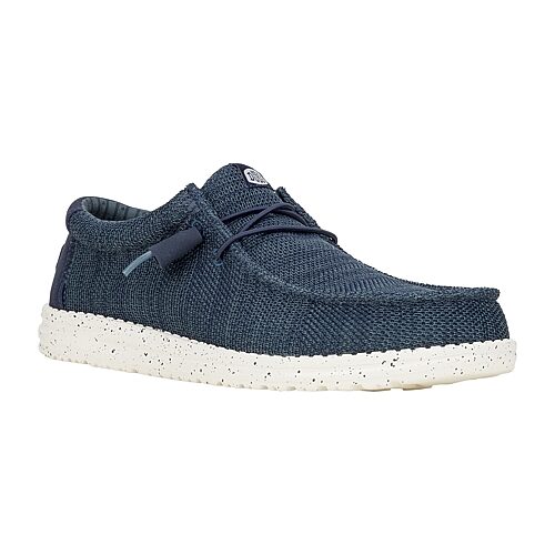 Click here for HEYDUDE Wally Stretch Sox Mens Round Closed Toe Sl... prices
