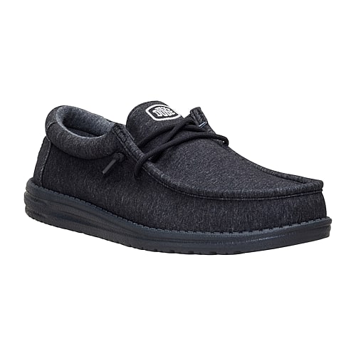 Click here for HEYDUDE Wally Stretch Jersey Mens Round Closed Toe... prices