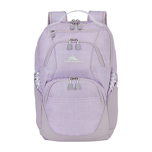 Click here for High Sierra(R) Swoop Signature Backpack - Silver O... prices