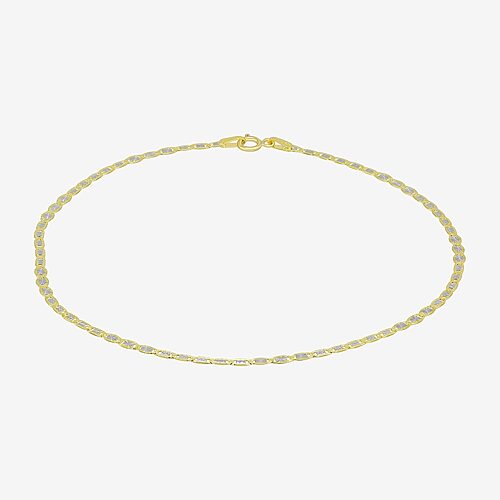 Click here for Made in Italy Womens 10K Gold 10 Inch Hollow Ankle... prices