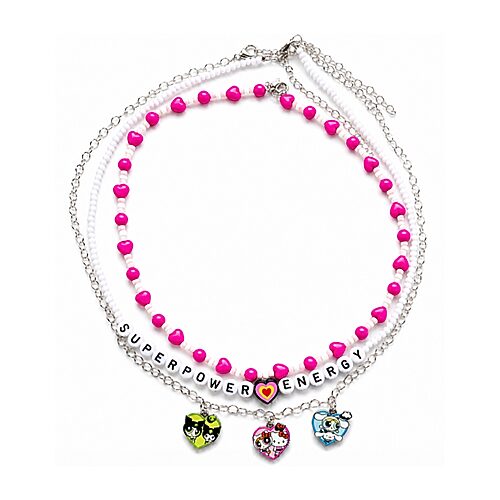 Click here for Girls Hello Kitty Powerpuff Girls Necklace Set  On... prices