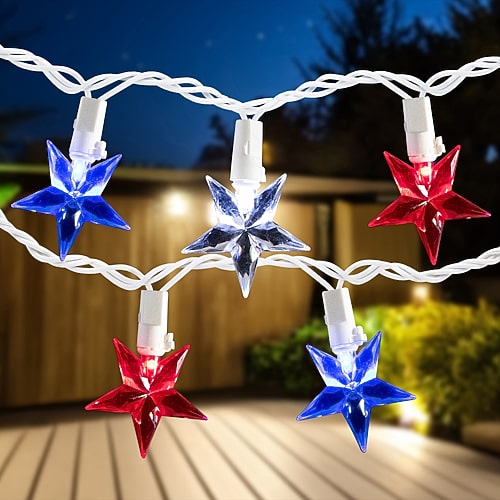 Click here for Northlight 7.25ft Led Stars String Lights  One Siz... prices