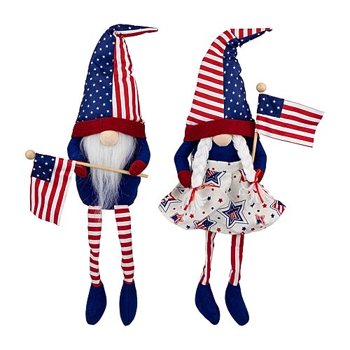 Click here for Northlight 21.25 Stars And Stripes With Dangling L... prices
