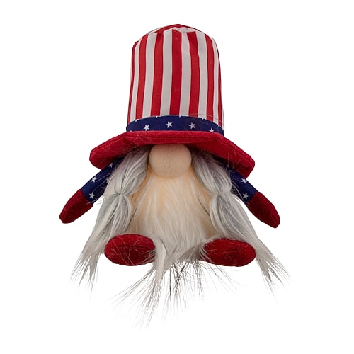 Click here for Northlight 6.75 Lighted Americana Girl Gnome  One... prices