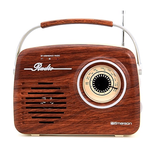 Click here for Emerson EAS-3002-MH Portable Retro AM/FM Radio wit... prices