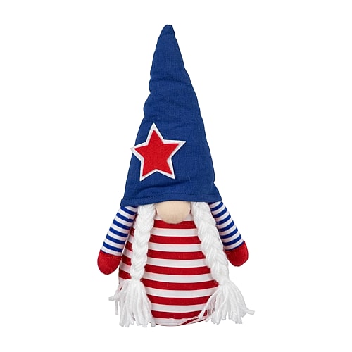 Click here for Northlight 10.5 Girl With Braids - Red And Blue Gn... prices