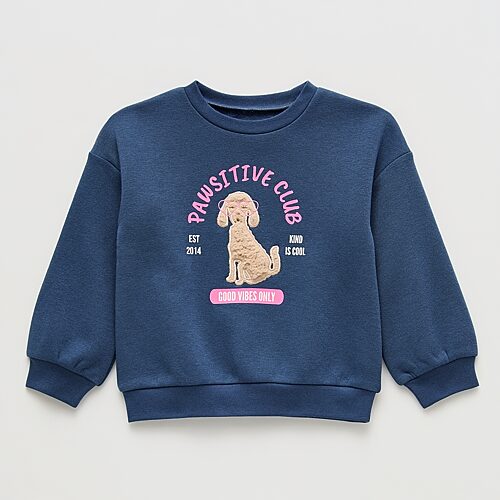 Click here for Okie Dokie Toddler & Little Girls Round Neck Fleec... prices
