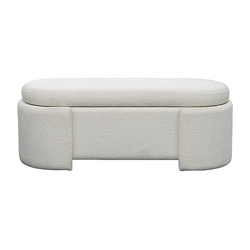Click here for Martha Stewart Leslie Storage Bench in Ivory  One... prices