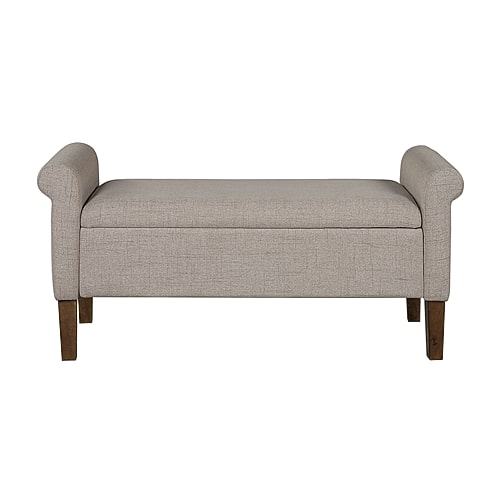 Click here for 510 Design Aubrey Storage Bench in Cream  One Size... prices