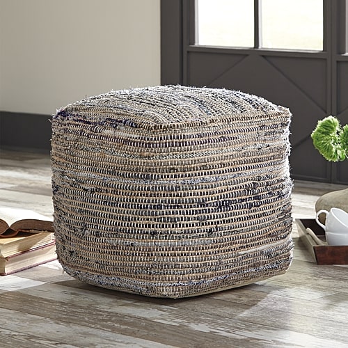 Click here for Signature Design by Ashley Absalom Pouf  One Size... prices