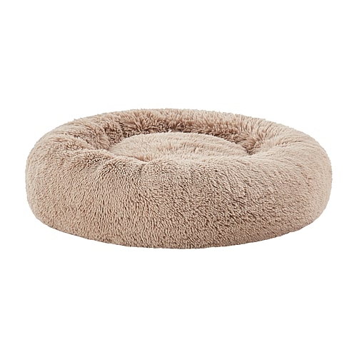 Click here for Sweet Home Collection 20in Black Round Calming Fau... prices