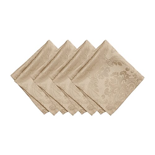 Click here for Elrene Caiden Elegance Damask Napkins  Set of 4 prices