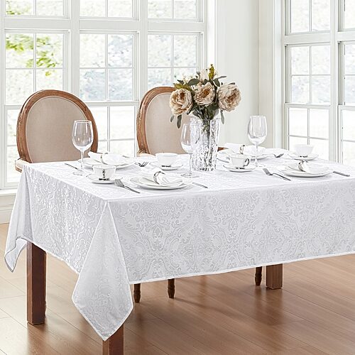 Click here for Elrene Caiden Elegance Damask Oblong Tablecloth  6... prices