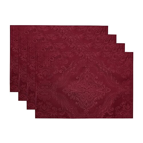 Click here for Elrene Caiden Elegance Damask Placemat  Set of 4 -... prices