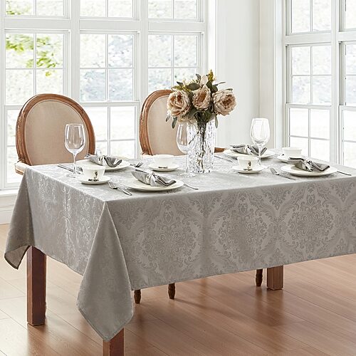 Click here for Elrene Caiden Elegance Damask Tablecloth - 60 x 84... prices