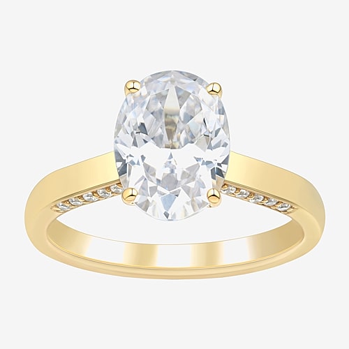 Click here for (H-I / Si1-Si2) Womens 2 3/4 CT. T.W. Lab Grown Wh... prices