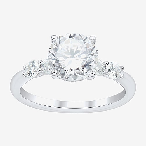 Click here for (H-I / Si1-Si2) Womens 2 1/2 CT. T.W. Lab Grown Wh... prices