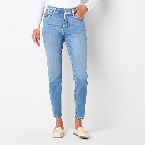 Click here for St. Johns Bay Womens Mid Rise Secretly Slender Ski... prices