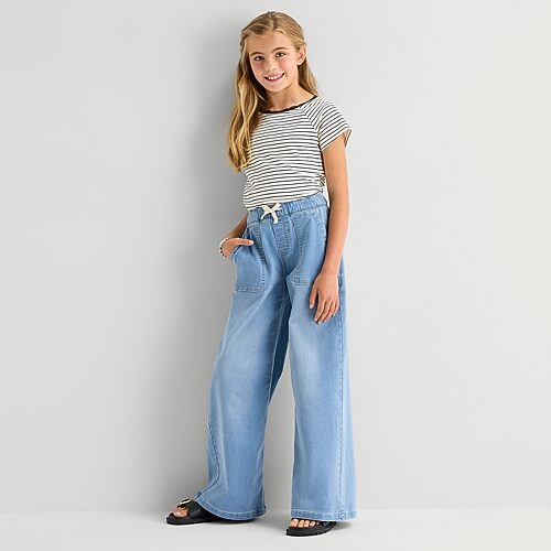 Click here for Thereabouts Little & Big Kid Girls Stretch Fabric... prices