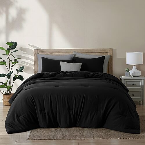 Click here for Stratford Park Anaya Solid 3-Pc. Comforter Set  Fu... prices