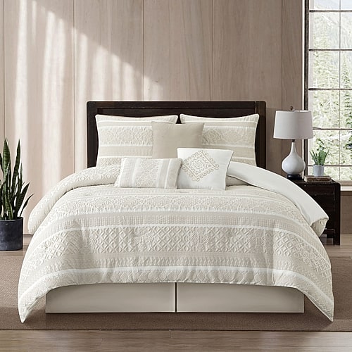 Click here for Stratford Park Imani Patchwork 7-pc. Easy Care Com... prices