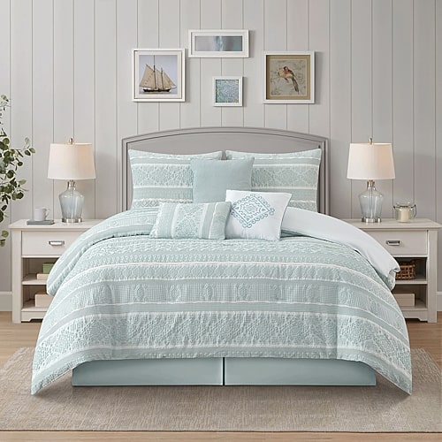 Click here for Stratford Park Imani Patchwork 7-pc. Easy Care Com... prices