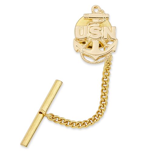 Click here for US Navy Gold-Plated Tie Tack  One Size  Yellow prices